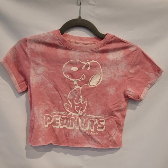 Peanuts | Shirts & Tops | Nwt Peanuts Snoopy Tie Dye Girls Tshirt ...